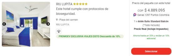 2x1 DE VIAJES ÉXITO A CANCUN, SANTA MARTA O CARTAGENA » ExpoVacaciones